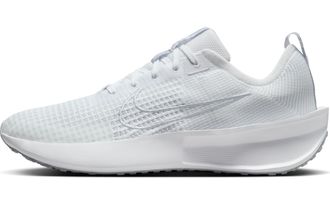 Nike Nike Straßenlaufschuh Interact Run Straßenlaufschuh Für Herren, White/Pure Platinum-Wolf Grey, FD2291-104, 48.5 EU (14 US)