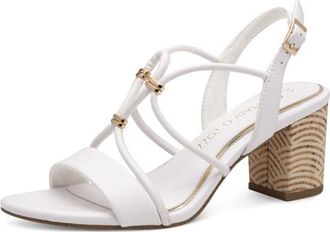 Marco Tozzi Femme Sandale 2-28311-44, Blanc, 37 EU