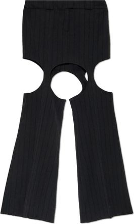 Avavav Avavav, Femme, Jupes, Noir, Taille: 38 FR Jupe avec d&eacute;coupes