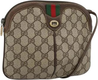 Gucci Sac bandouli&egrave;re vintage Pre-owned - Femme - Pre-owned - Beige - Taille: ONE Size