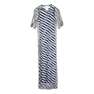 Sportmax Pausa Abito Lungo - - Dresses - Damen - Mehrfarbig - XS