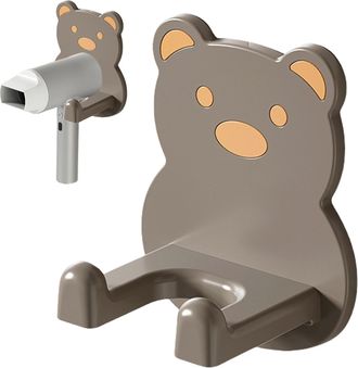 Generic Haartrocknerhalter, Haartrocknerhalter, Klebehalterung f&uuml;r Haartrockner mit Wandhalterung, Badezimmeraufbewahrung, multifunktionaler wasserdichter Org
