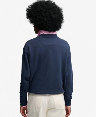 Superdry Sweatshirt ESSENTIAL HERITAGE CREW mit Baumwolle und Sweatware, Relaxed Fit