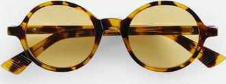 Bottega Veneta Lunettes De Soleil Rondes Classic - Bottega Veneta