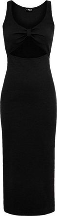 Lascana Midikleid aus weicher Rippware
