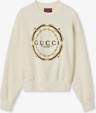 Gucci Brushed cotton jersey sweatshirt - GUCCI - gender_Woman