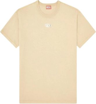 Diesel Homme, Tops, Beige, Taille: 2XL T-Norm-Iod T-Shirt