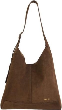 Nat & Nin Sac Donna port&eacute; &eacute;paule en cuir su&eacute;d&eacute;