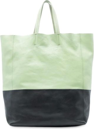 Celine sac &agrave; main bicolore Vertical Cabas (2013)