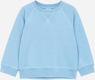 Arket Sweatshirt Aus Baumwolle -Blau