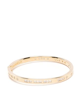 APM Monaco Morse Code Armreif - Gold