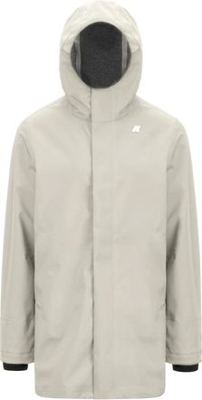 K-Way Homme, Manteaux, Beige, Taille: 2XL Tommy Bonded Jersey Parka
