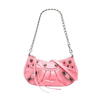 Balenciaga Sac bandouli&egrave;re clout&eacute; Pre-owned - Femme - Pre-owned - Rose - Taille: ONE Size