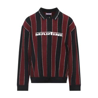 Martine Rose T-shirt & Polo noir Aw25 - Homme - Tops - Rouge - Taille: XL