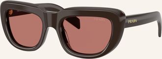 Prada Sonnebrille Pr d07s braun