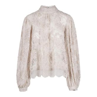 Souvenir S37M0105 Bluse - - Blouses & Shirts - Damen - Beige - S
