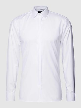 Olymp No. 6 Super Slim Fit Smokinghemd aus Twill Modell URBAN