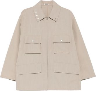 Auralee Herren, Jacken, Beige, XLGr&ouml;&szlig;e
