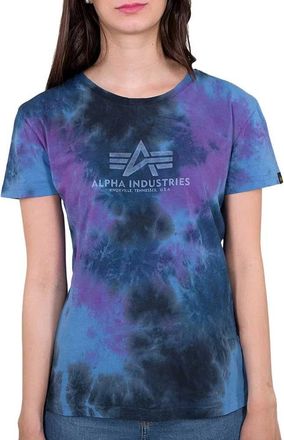 Alpha Industries Alpha Industries Basic T Batik Wmn T-Shirt für Damen Galaxy Batik