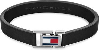 Tommy Hilfiger Jewelry Lederarmband f&uuml;r Herren Schwarz - 2790429