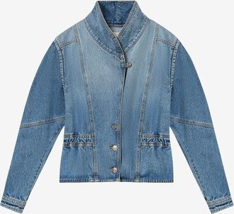 Isabel Marant Veste Dolie En Denim - Femme - Bleu Clair - Taille34 - Isabel Marant