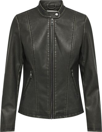 Only ONLELLAMELISA Faux Leather Jacket CC OTW