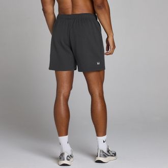 MyProtein Short sweat MP homme 5 &agrave; dos bouclette - Noir d&eacute;lav&eacute; - XS