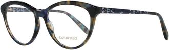 Emilio Pucci Unisex-Erwachsene EP5067 055 53 Brillengestelle, Braun (AVANA COLORATA)
