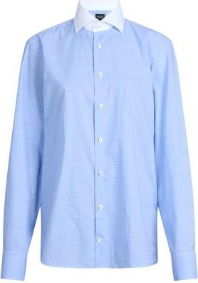 van Laack Chemise &agrave; carreaux en coton