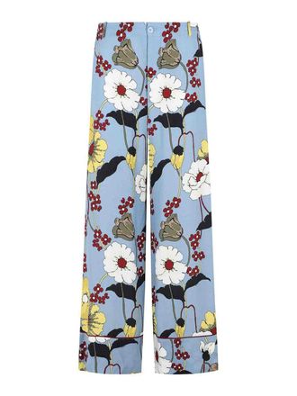 Marni Pantalons D&eacute;contract&eacute;s - Bleu Clair
