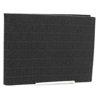 Fendi Pre-owned Zucchino Canvas Geldb&ouml;rse - - Pre-owned - Damen - Schwarzk - ONE SIZE