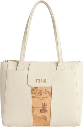 Alviero Martini 1A Classe Femme, Sacs, Beige, Taille: ONE Size Shopper Bag
