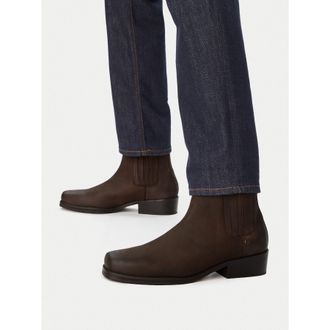 Guess Klassische Stiefeletten Guess Jeans EO-KEANU-02 MI24 Braun
