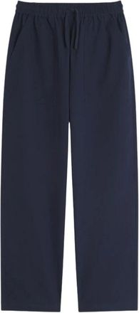 Maison Kitsun&eacute; Homme, Pantalons, Bleu, Taille: M Wide Pantalons