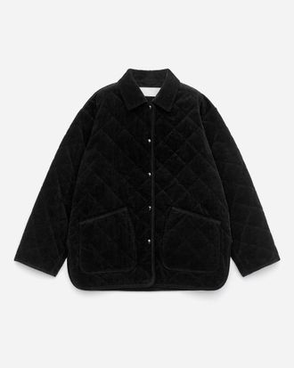 Arket Cord-Jacke -Schwarz