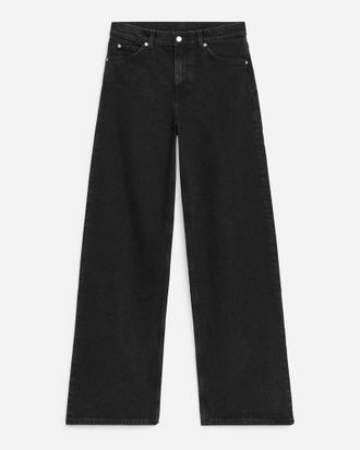 Arket LUPINE Flared Jeans -Schwarz