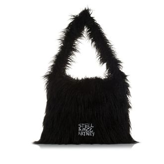 Stella McCartney Stella McCartney Hobo Bags - x Ed Curtis Faux Fur Shoulder Bag - Gr. unisize - in Schwarz - f&uuml;r Damen