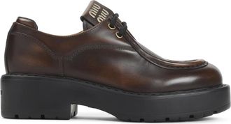 Miu Miu Damen, Schuhe, Braun, 40 EUGr&ouml;&szlig;e