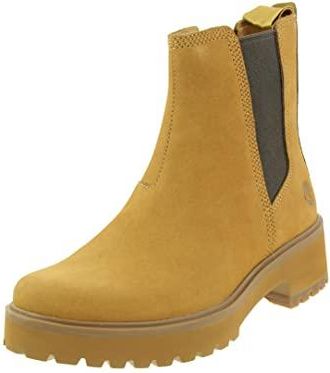 Timberland Carnaby Cool Basic Chlsea, Bottine Chelsea Femme - Noir - 37.5 EU