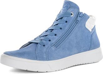 Ara Damen ROM Sneaker, Azzuro,Weiss, 38 EU
