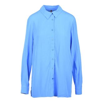 Tommy Hilfiger Femme, Blouses et Chemises, Bleu, Taille: 32 FR Chemise