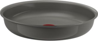 Lagostina Ingenio Vivissima, Pfanne aus Keramik, antihaftbeschichtet, 24 cm, verwendbar mit abnehmbarem Griff, 100% recyceltes Aluminium mit Thermo-Signal, geei