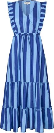 Lollys Laundry Femme, Robes, Bleu, Taille: 42 FR Midi Dress