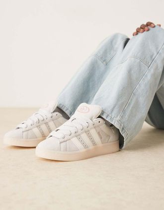 adidas Originals Campus 00s - Baskets - Gris/blanc craie