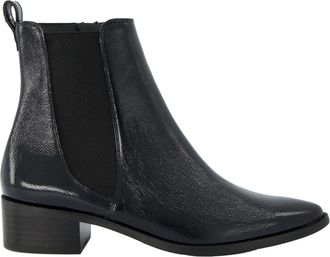 Paul Green Stiefelette 8271-038, Lack/Brush, Schwarz, Damen EU 4,5/37,5