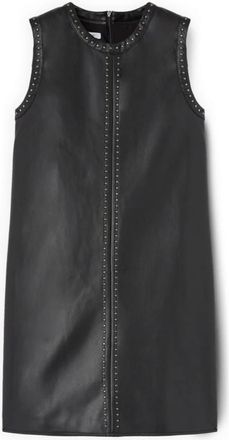 Motivi Femme, Robes, Noir, Taille: 42 FR Robe fourreau avec clous d&eacute;coratifs