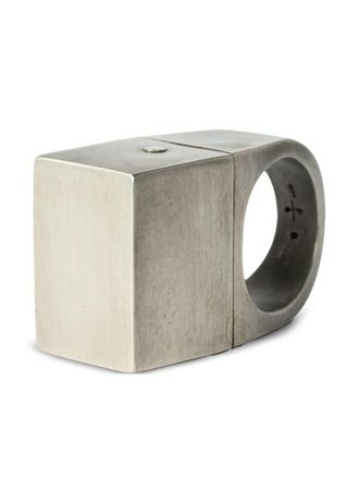 Parts Of Four Geo Ring aus Sterlingsilber