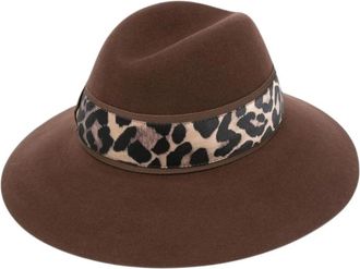 Borsalino Claudette Wollhut - - Accessories - Damen - Braun - M