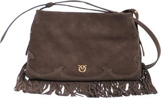 Pinko Pinko, Femme, Sacs, Brun, Taille: ONE Size Triplet Shoulder Bag