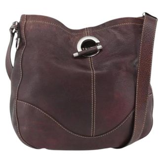 Gucci Sac bandouli&egrave;re vintage Pre-owned - Femme - Pre-owned - Rouge - Taille: ONE Size
